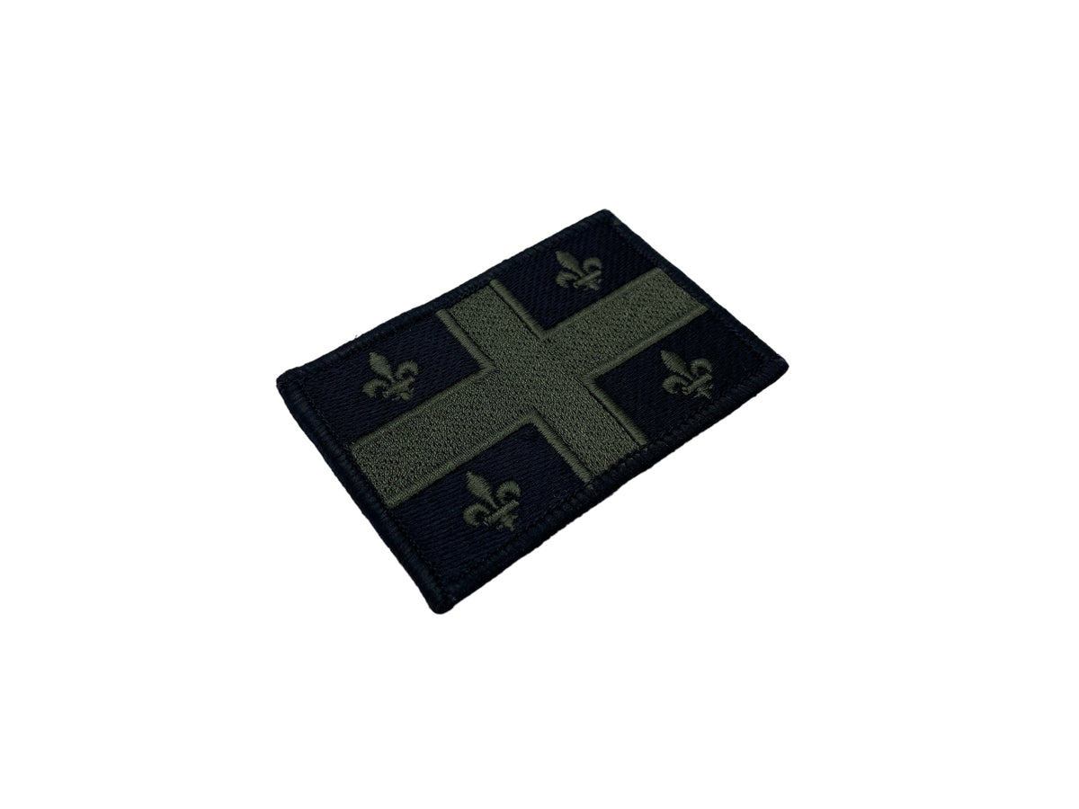 QUEBEC FLAG - EMBROIDERED – Custom Patch Canada
