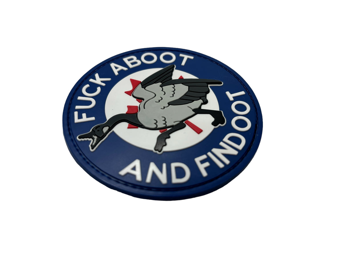 Toothy Goose - FAFO – Custom Patch Canada