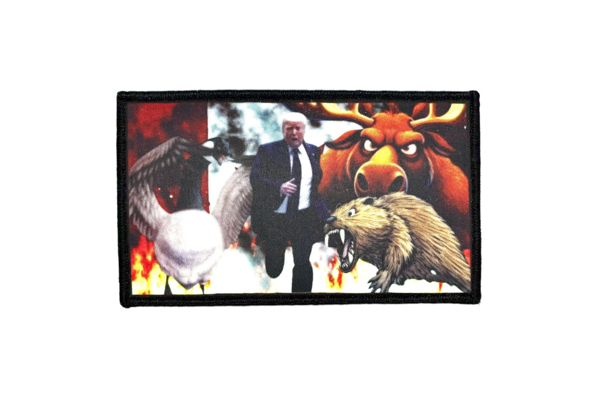 GET OUT OF OUR COUNTRY ! – Custom Patch Canada