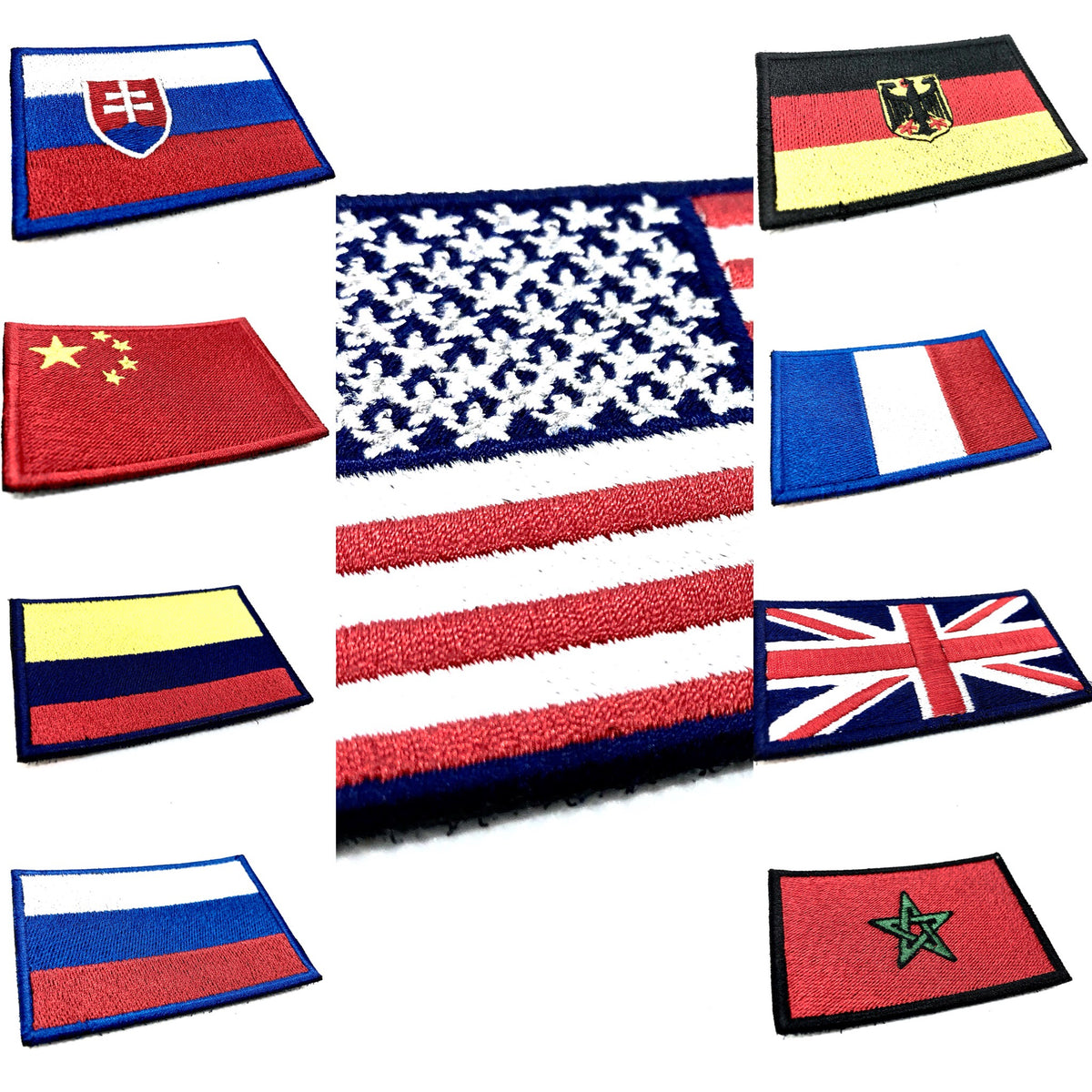 COUNTRY FLAGS – Custom Patch Canada
