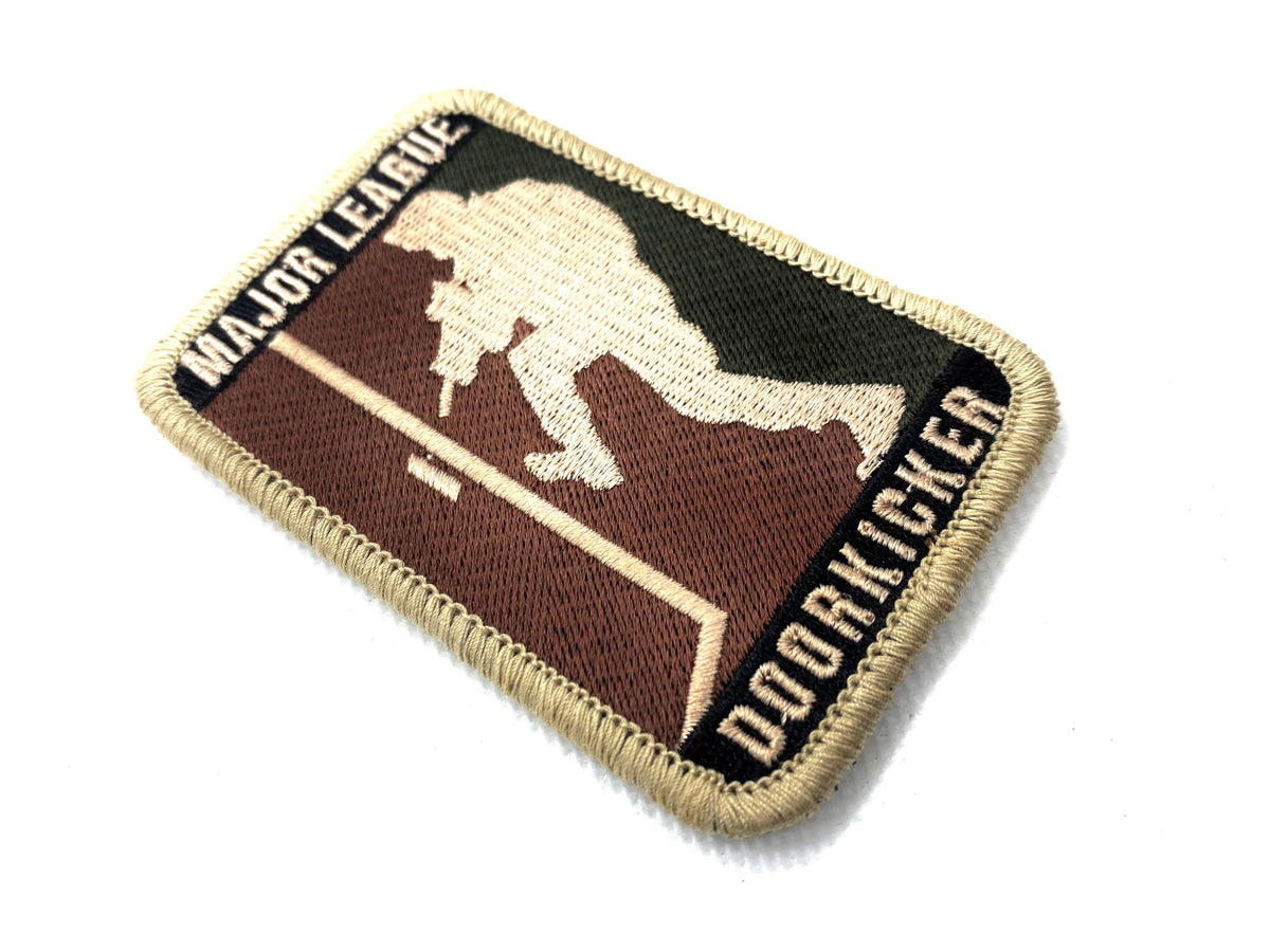 MAJOR LEAGUE DOOR KICKER – Custom Patch Canada